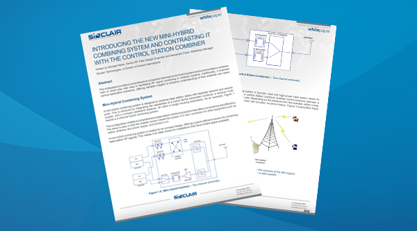 White Paper: Introducing the new mini-hybrid combining system and cont ...