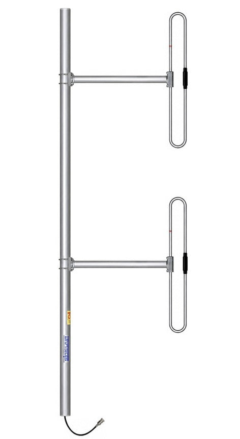 2 dipole, 4.5–5 dBd, low-PIM/PIP options, bi-directional, 138–174 MHz ...