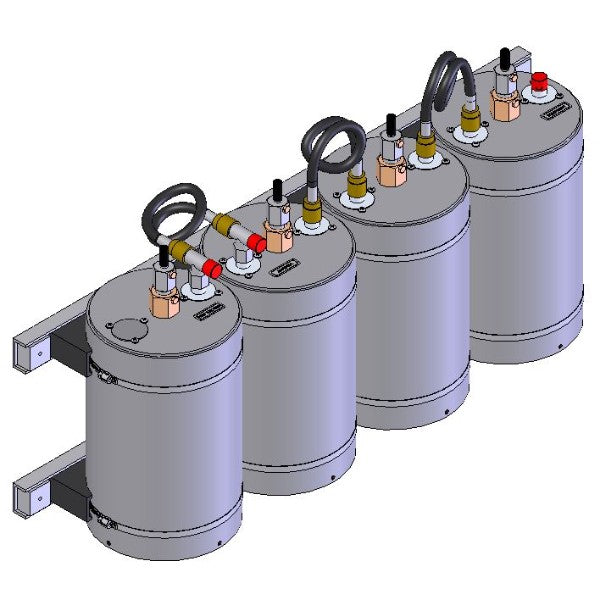 Exp multicoupler, pass-reject, 7" cavities, 3 pass 1 reject, 415-430 M ...