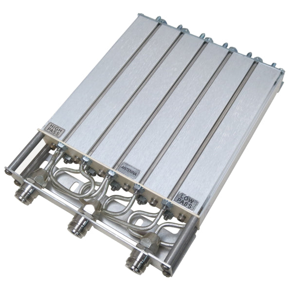 Duplexer, 6 cavity mobile, 5 to 10 MHz separation, 330-512 MHz – Sinclair Technologies