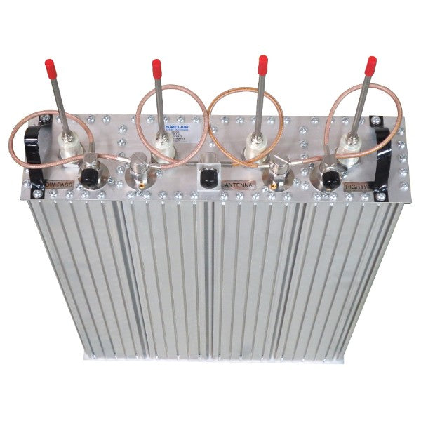 Duplexer, Q-Circuit, Res-Lok, 4 cavity, 138-174 MHz – Sinclair Technologies