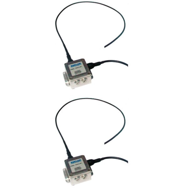 Dual concealed bumper mount antenna, 40-70 MHz B.W., 746-806 MHz ...