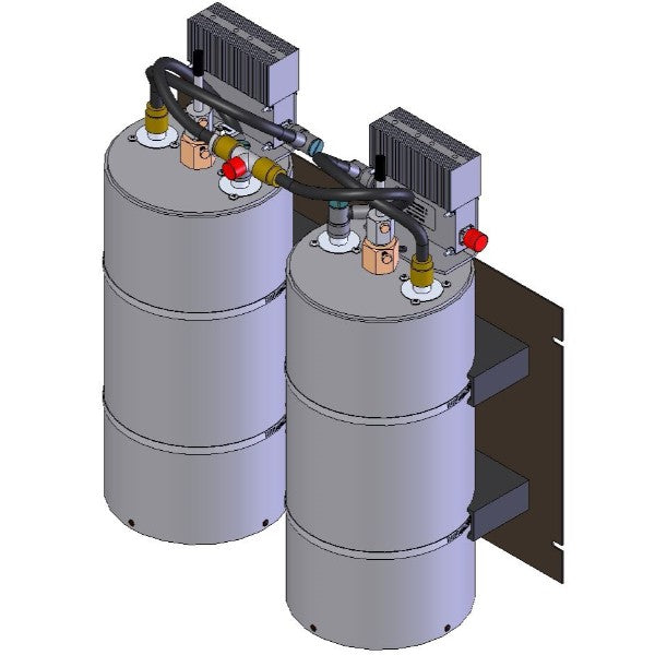 Combiner, 2 CH, 7" cavities, 330-355 MHz – Sinclair Technologies