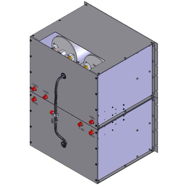 Combiner, 6 CH, 7" cavities, dual stage isolator, 406-512 MHz ...